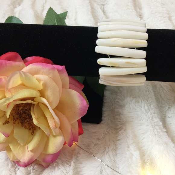 Jewelry | Bone Shell Statement Bracelet | Poshmark